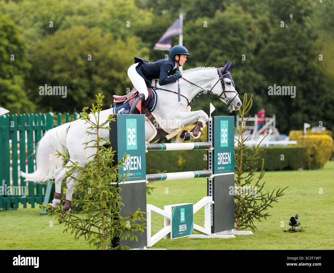 Pippa Goddard of Great Britain riding Pdv Constanza during the first round of the Breen ...