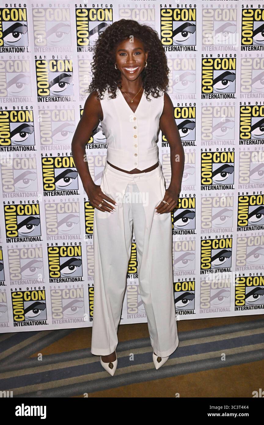 Tenika Davis beim Photocall zur Starz Miniserie Spartacus: House Of ...