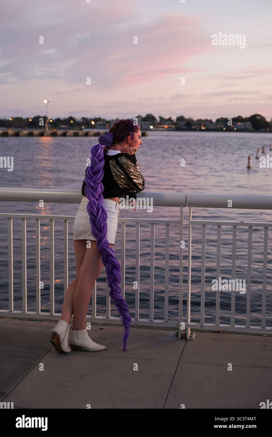 A person dressed as Rumi from "KPop Demon Hunters" attends Comic-Con ...