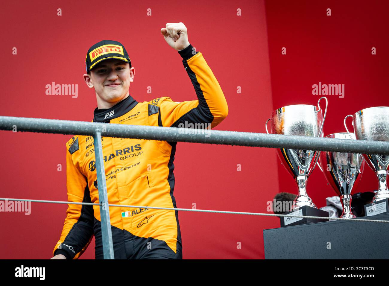 DUNNE Alex (irl), Rodin Motorsport, Dallara F2 2024, portrait during ...