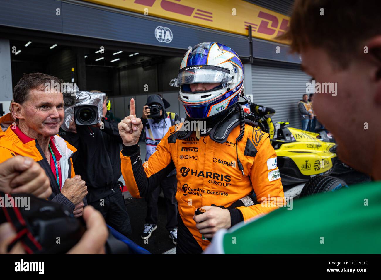 DUNNE Alex (irl), Rodin Motorsport, Dallara F2 2024, portrait during ...