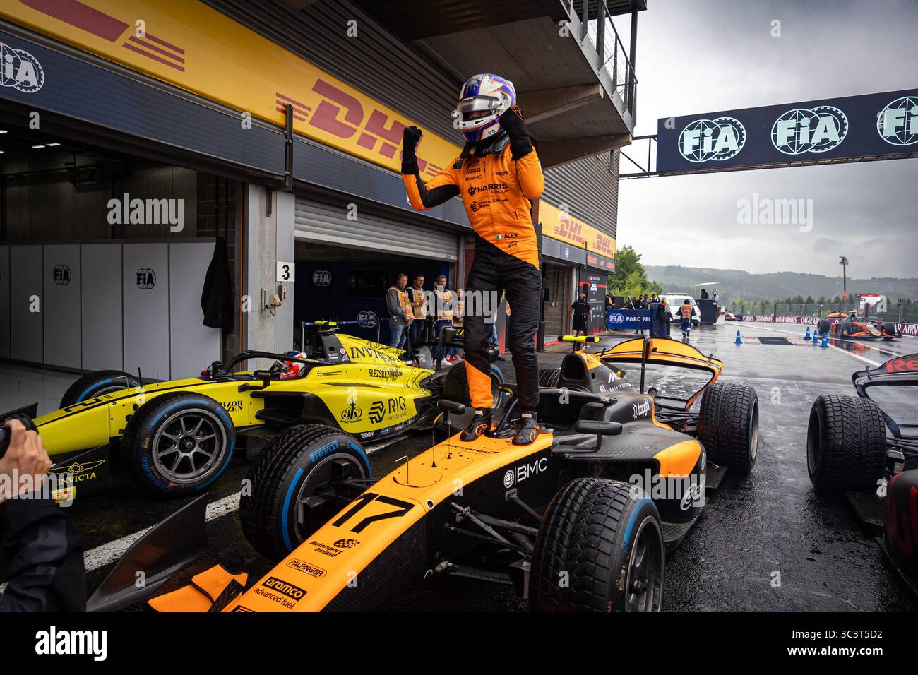 DUNNE Alex (irl), Rodin Motorsport, Dallara F2 2024, portrait during ...