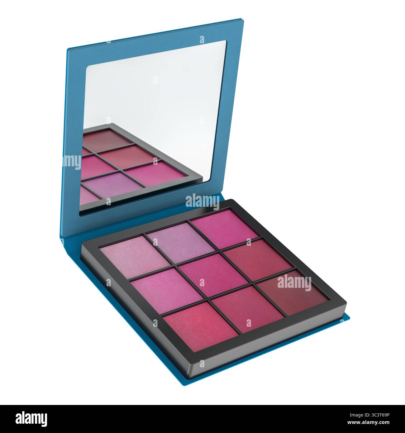 Burgundy eye shadow Cut Out Stock Images & Pictures - Alamy