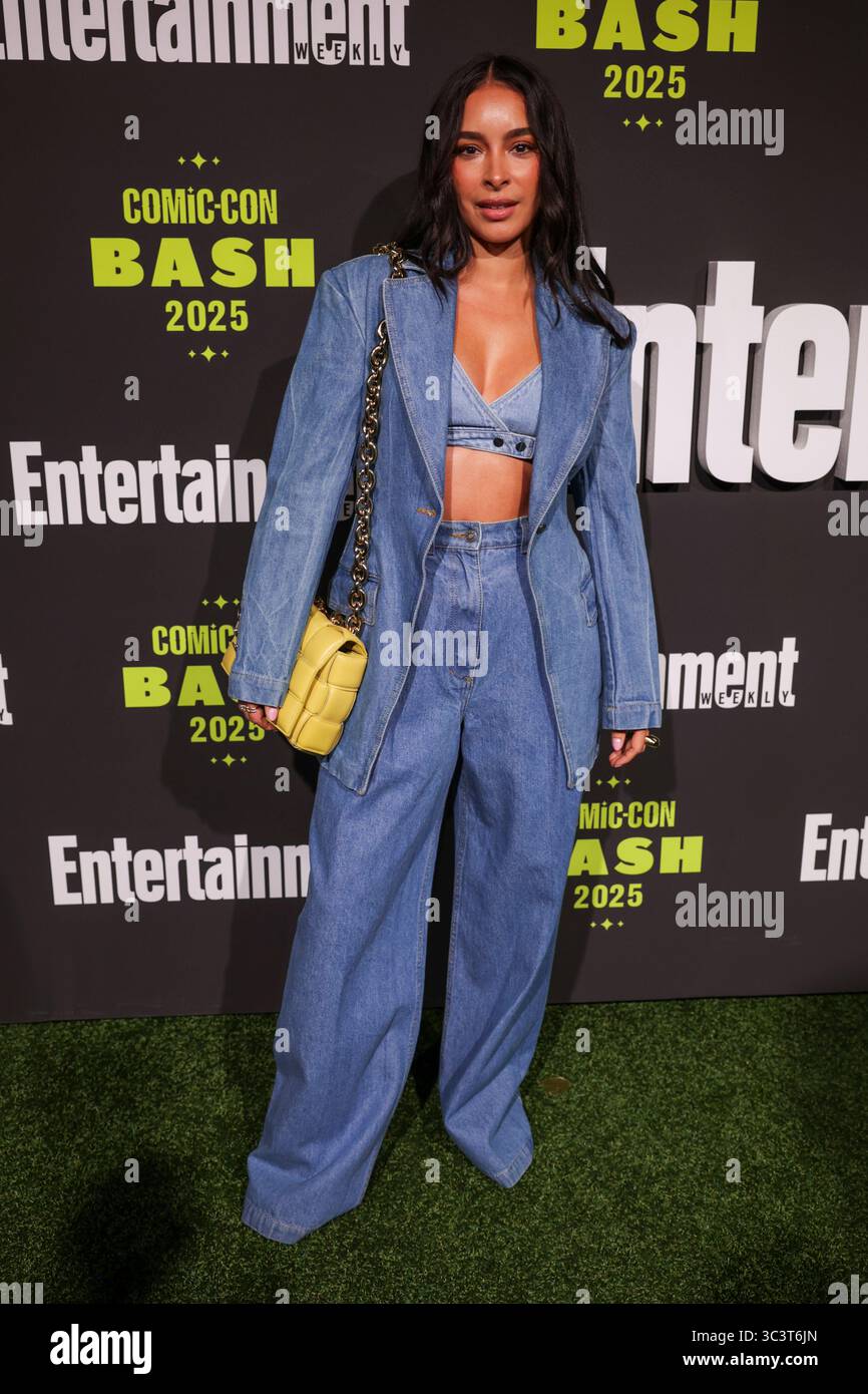 Jessica Caban attends Entertainment Weekly's Comic-Con Bash on Saturday ...