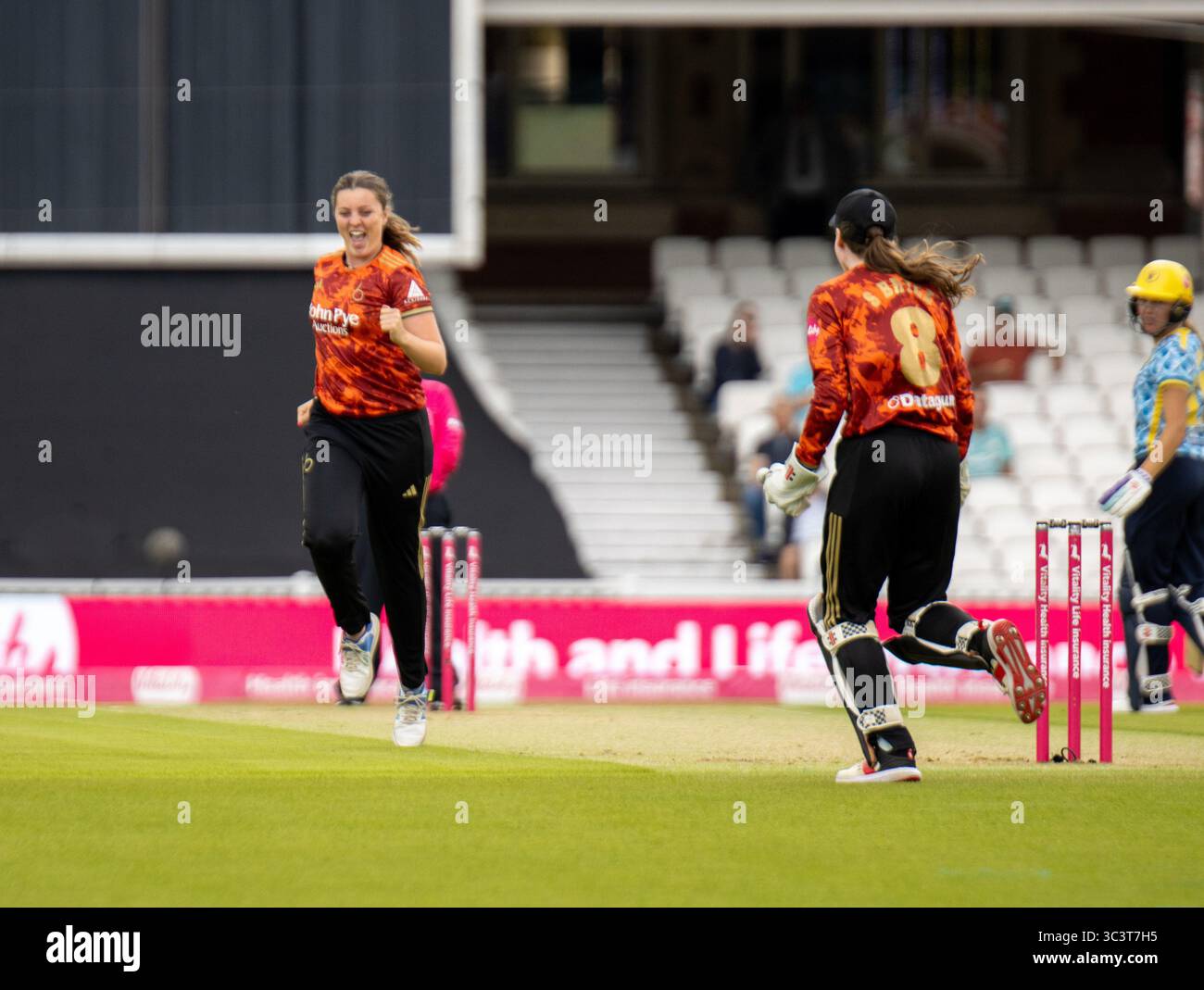 London, UK. 27th July, 2025. The Kia Oval, London, 27th July 2025 ...