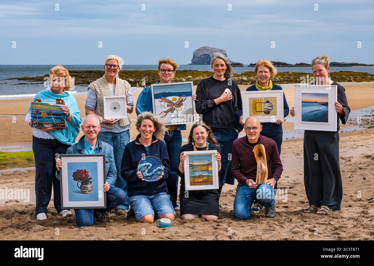 North Berwick, East Lothian, Scotland, UK, 27th July 2025. Open Studios ...