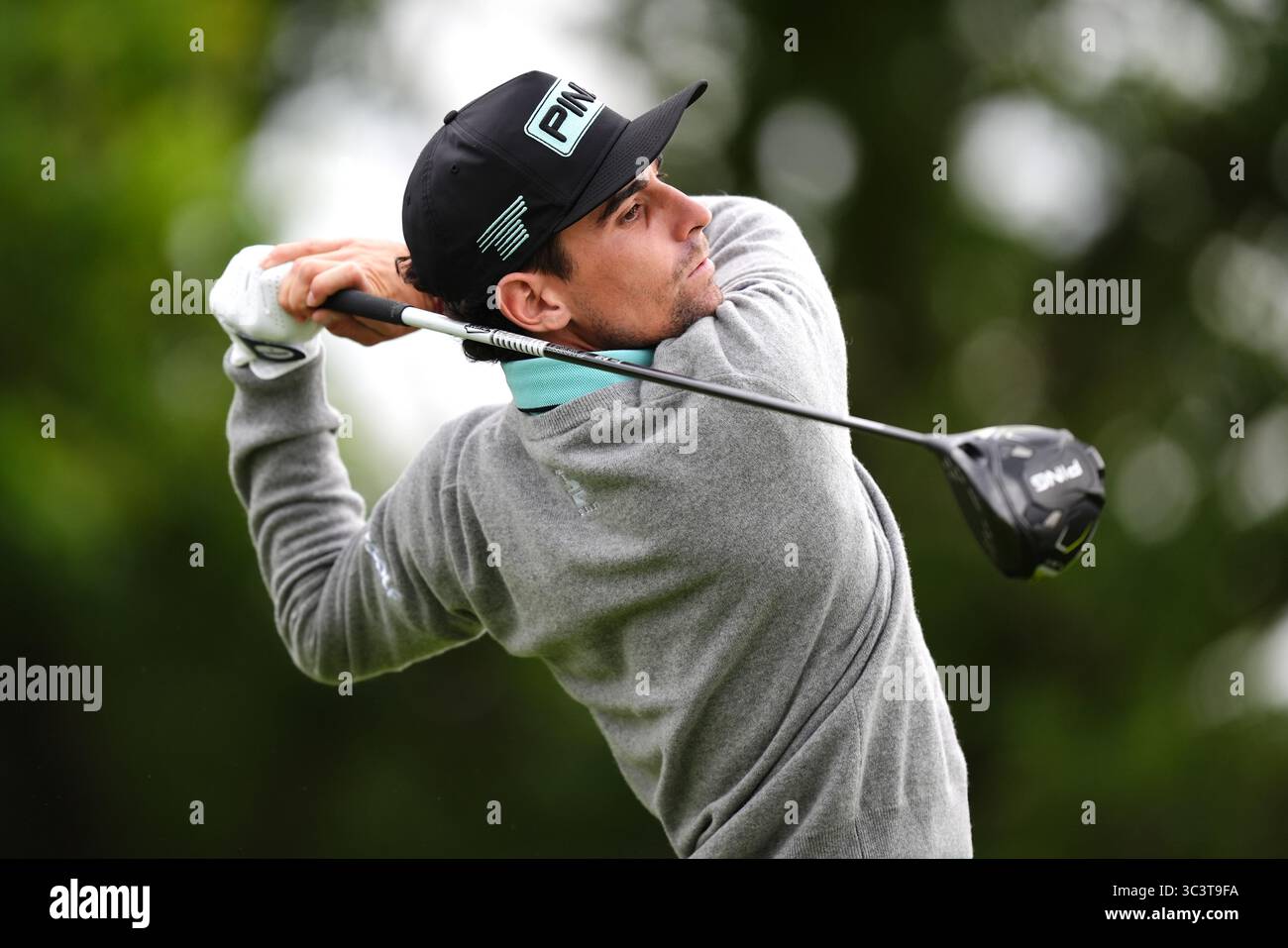 Torque GC's Joaquin Niemann tees off at the JCB Golf and Country Club ...