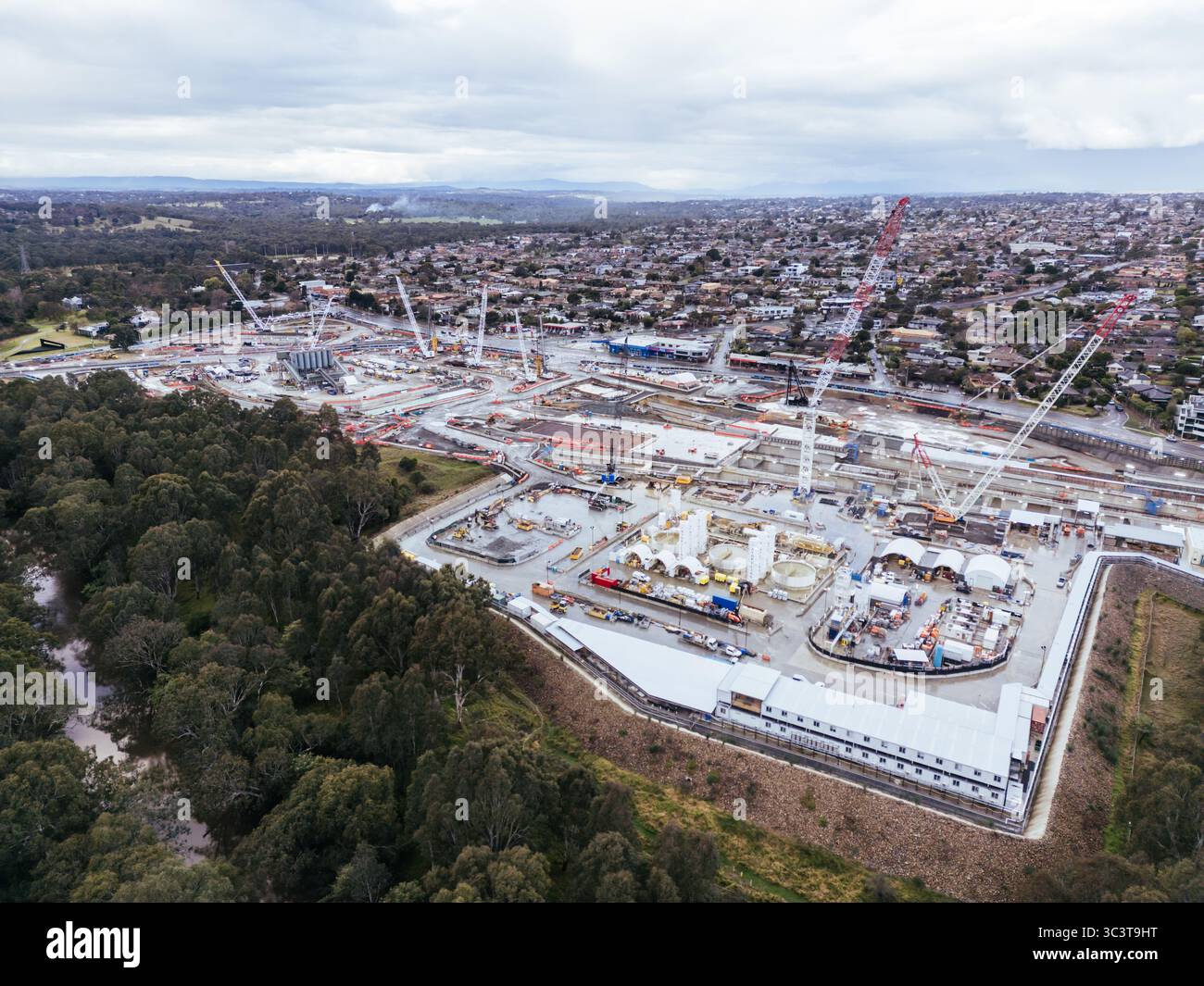 North East Link Under Construction in Melbourne Australia Stock Photo ...