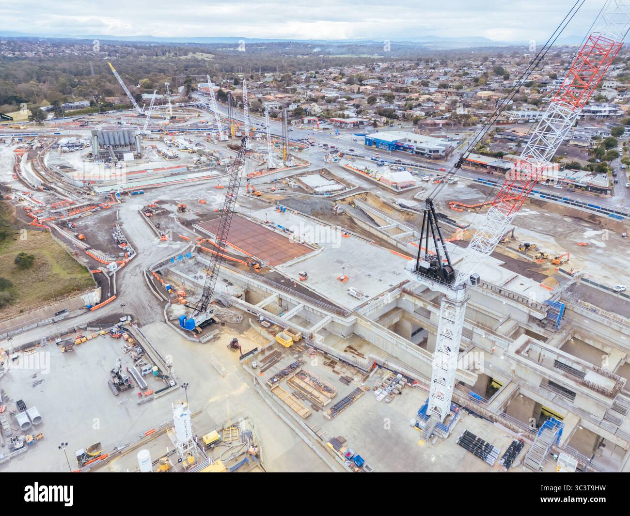 North East Link Under Construction in Melbourne Australia Stock Photo ...