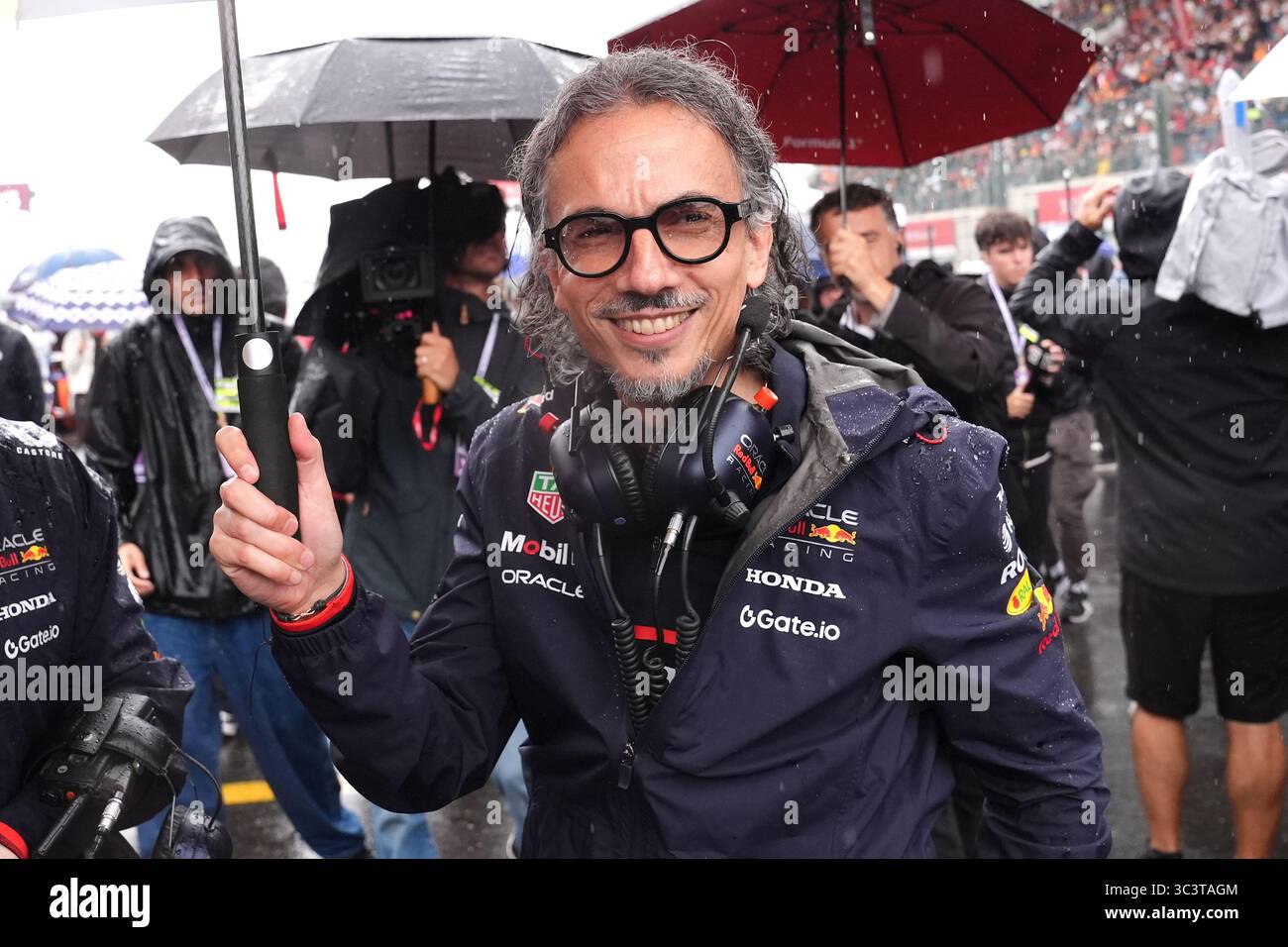 Red Bull CEO and Team Principal, Laurent Mekies at Circuit de Spa-Francorchamps, Stavelot ...