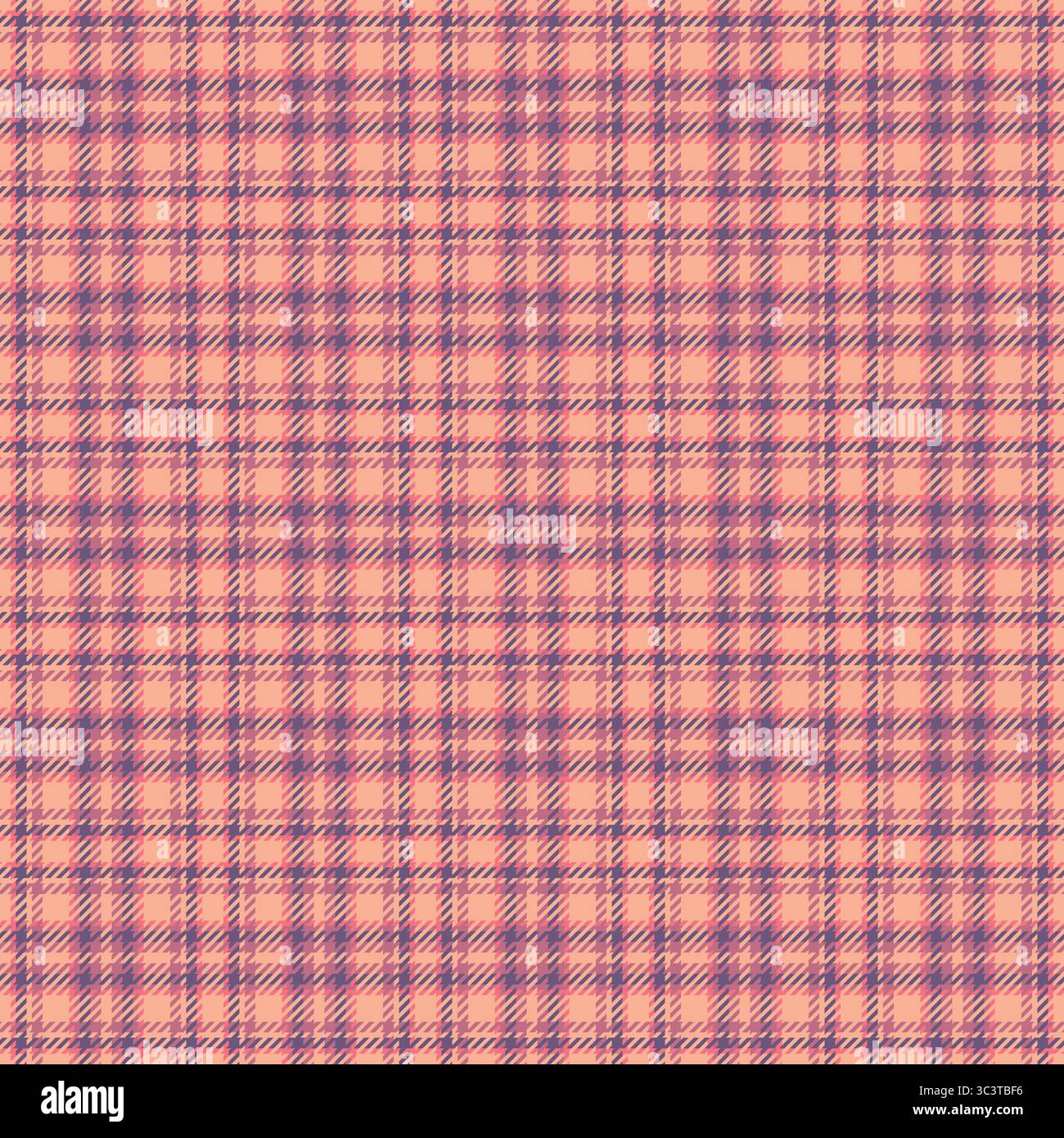 Classic tartan plaid pattern in peach and blue. Perfect for backgrounds ...