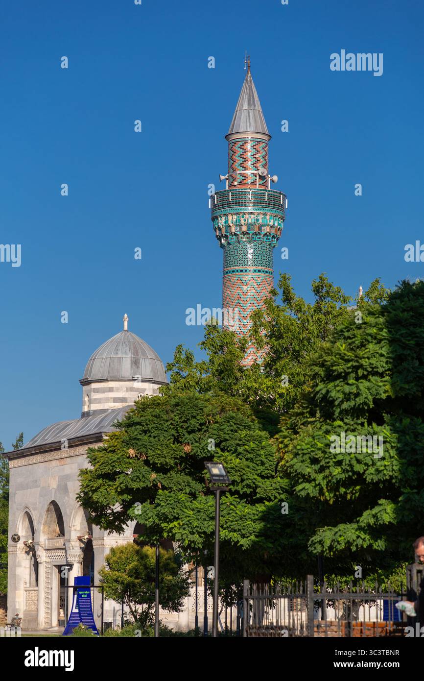 Iznik, Bursa, Turkiye - 20 JUL 2025: The Green Mosque is a historic ...
