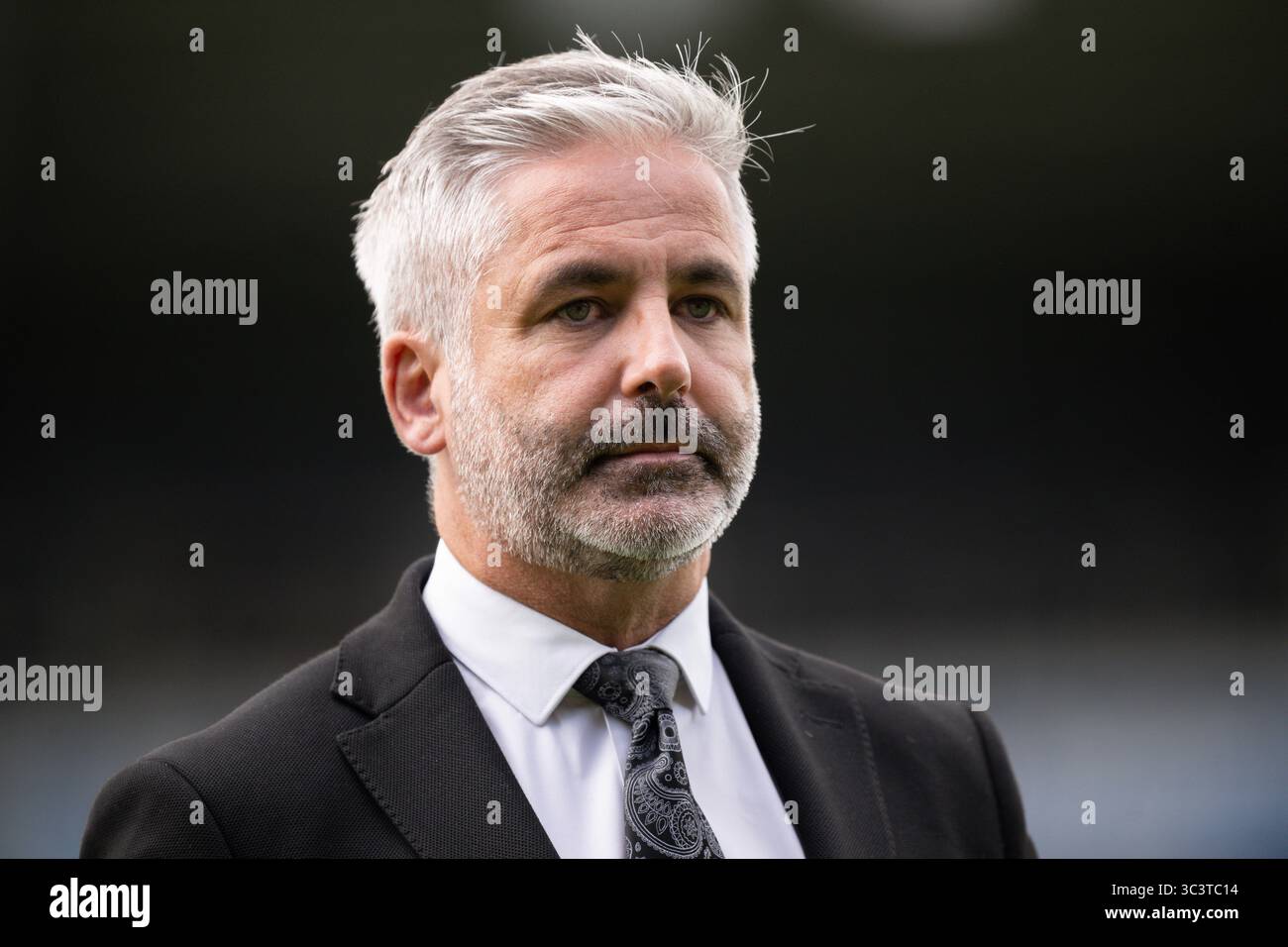 PAISLEY, SCOTLAND - July 27: St Mirren CEO Keith Lasley before a ...