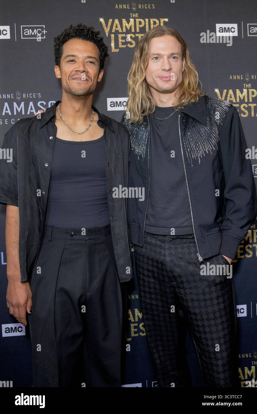 Jacob Anderson und Sam Reid beim Photocall zur 3. Staffel der AMC Serie ...