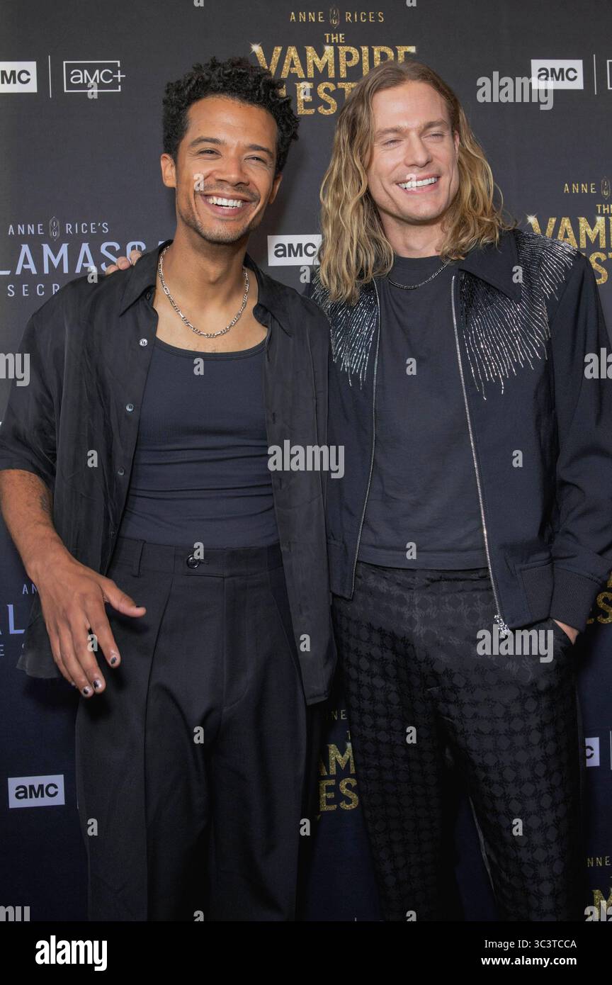 Jacob Anderson und Sam Reid beim Photocall zur 3. Staffel der AMC Serie ...