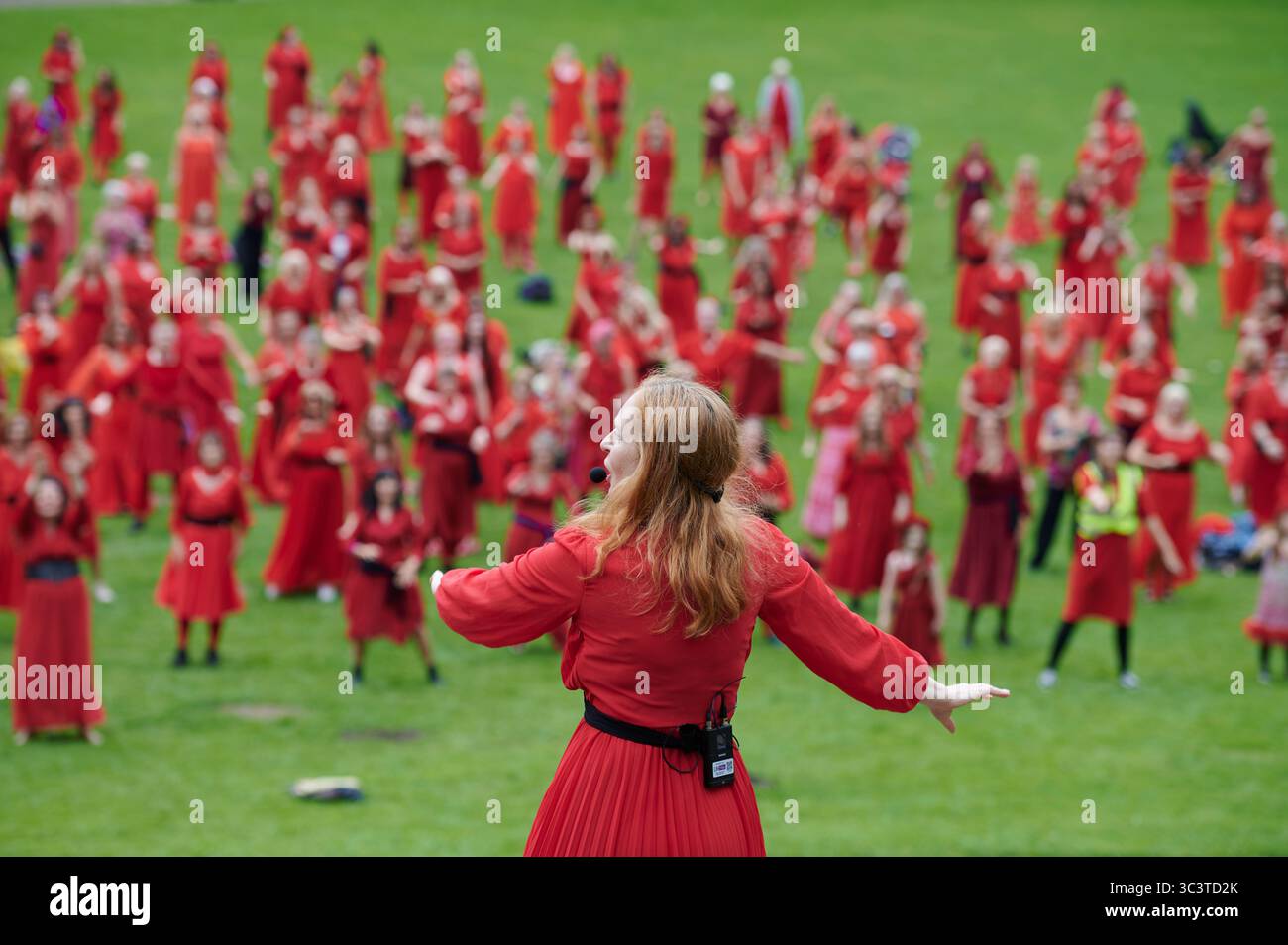 Preston, Lancashire, UK. 27th July, 2025. A gathering of over 500 Kate ...