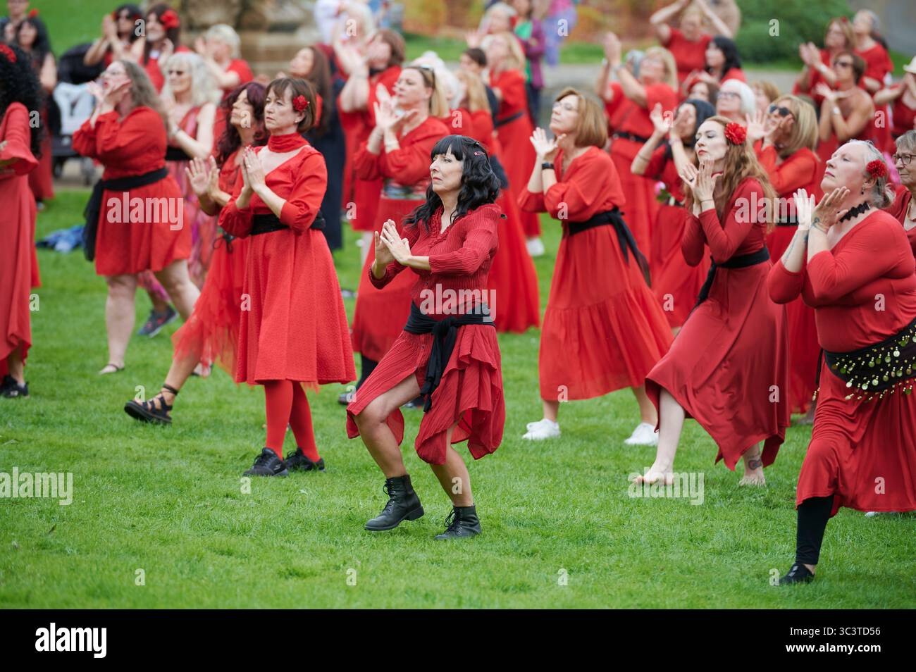 Preston, Lancashire, UK. 27th July, 2025. A gathering of over 500 Kate ...