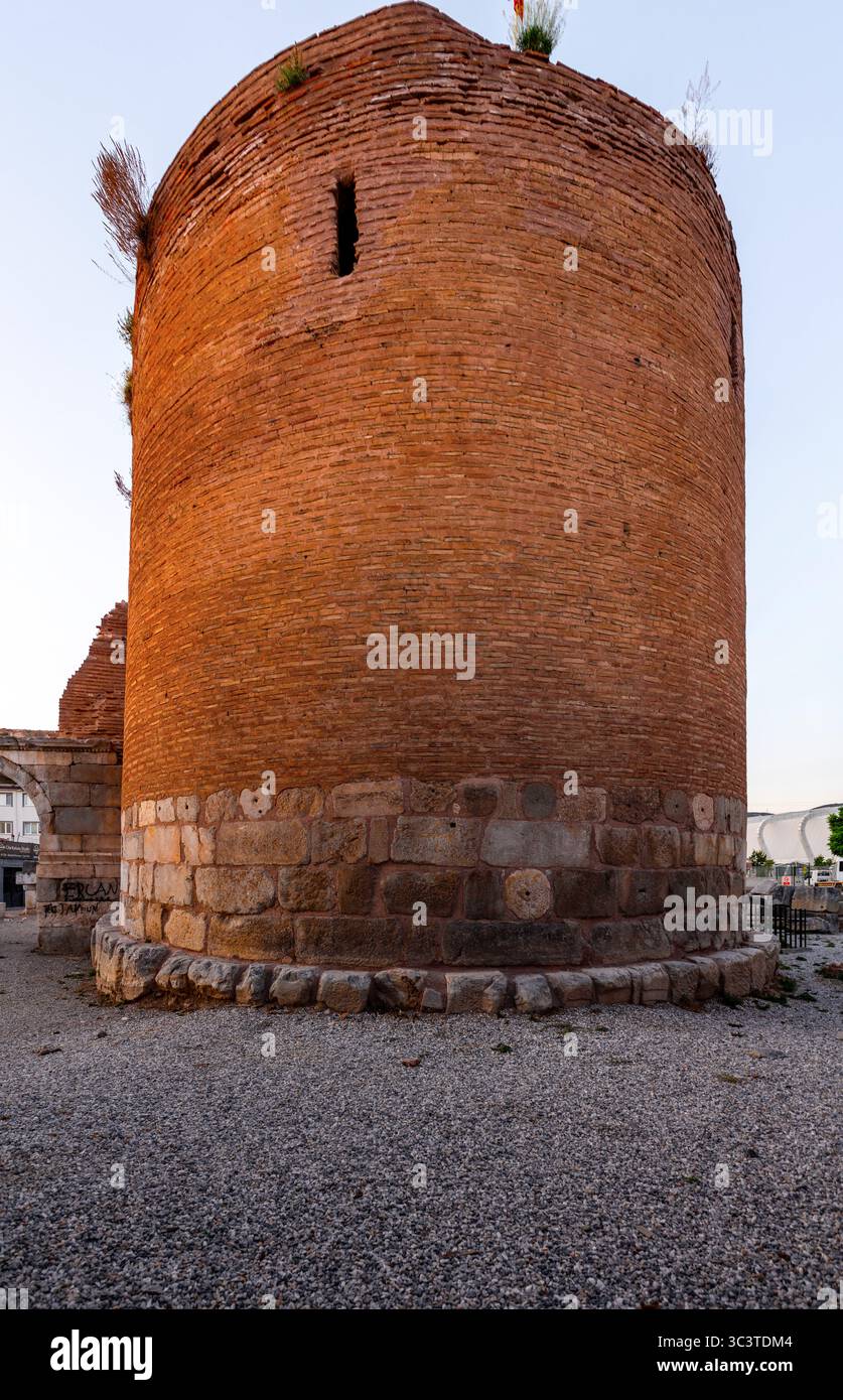 Iznik, Bursa, Turkiye - 20 JUL 2025: The Yenisehir Gate is a city gate ...