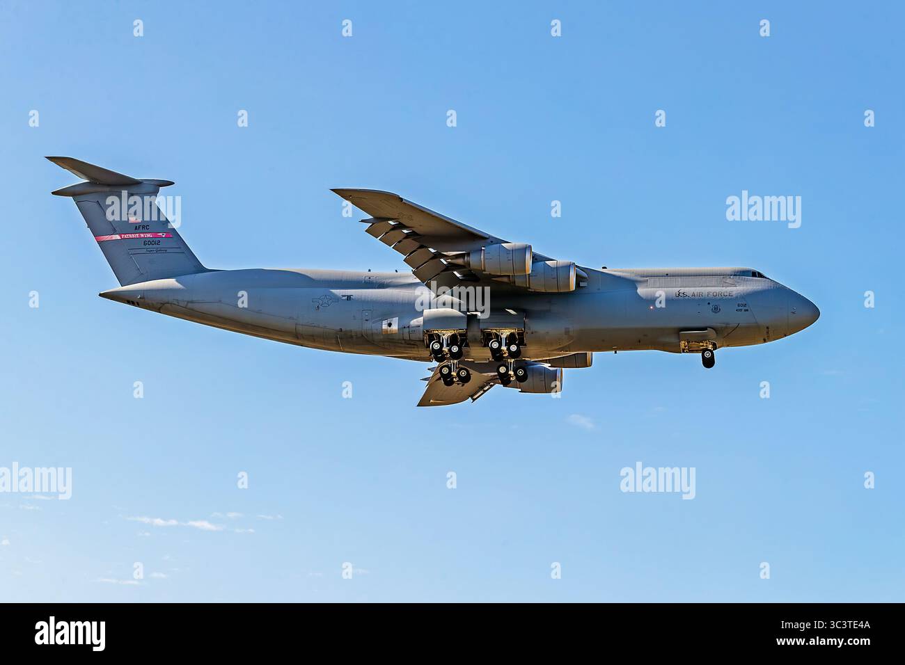 USAF, Lockheed C-5M Super Galaxy arriving at Royal International Air ...