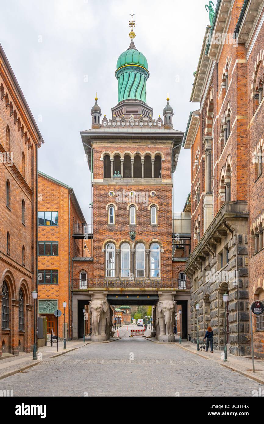 The Elephant Gate and Tower at a brewery showcases unique architecture ...