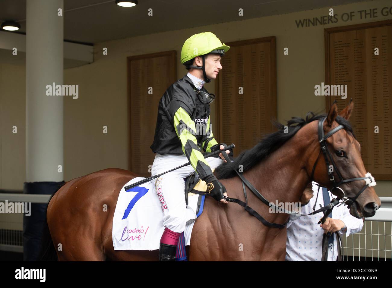 Ascot, Berkshire, UK. 26th July, 2025. Horse FITZELLA ridden by jockey ...