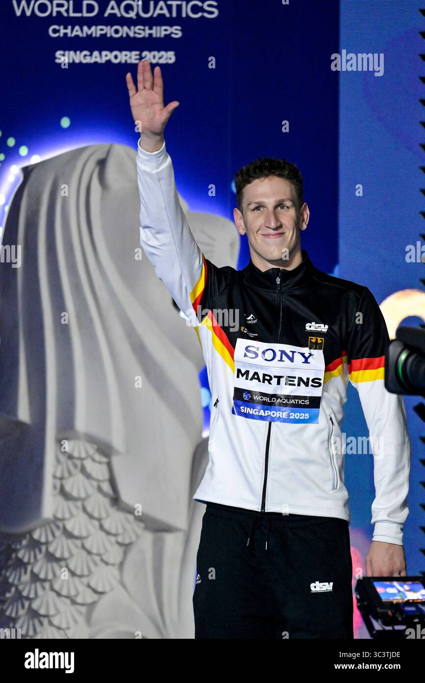Singapore, Singapore. 27th July, 2025. Lukas Martens of Germany ...