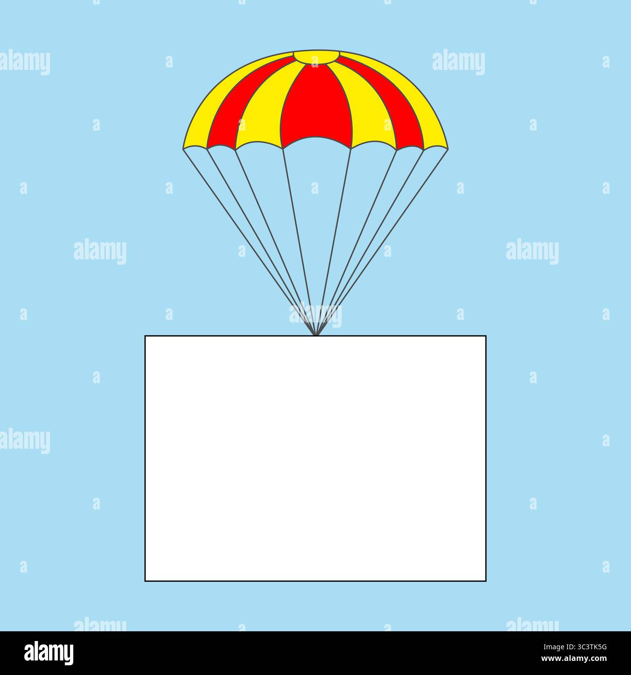 Blank white sheet gift Stock Vector Images - Alamy
