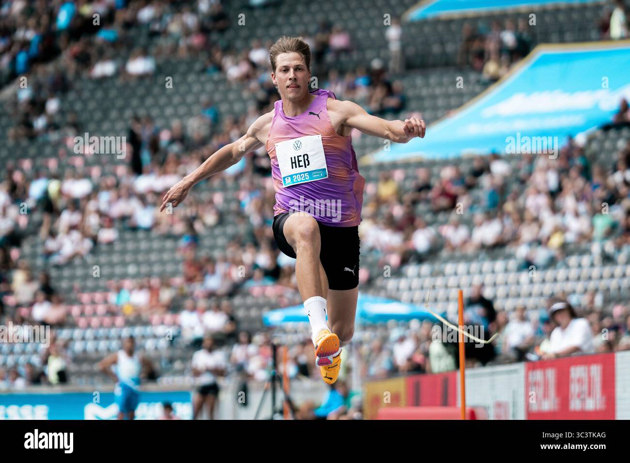 Berlin, Deutschland. 27th July, 2025. Max Hess (LAC Erdgas Chemnitz ...