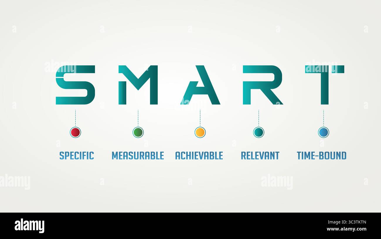 Smart time management concept Stock Vector Images - Alamy