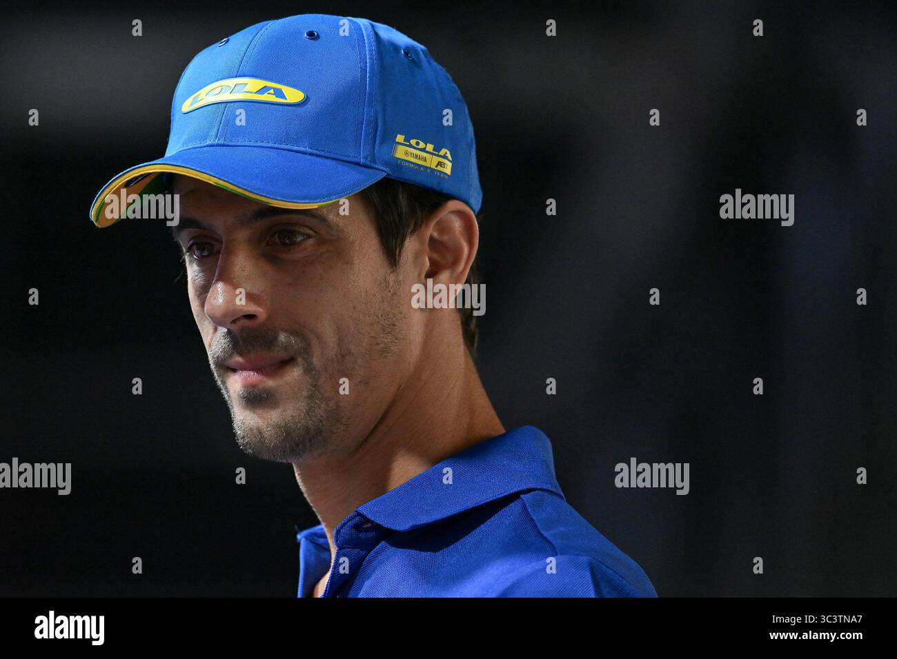LONDON, ENGLAND - JULY 27: Lucas Di Grassi of Brazil and LOLA YAMAHA ...