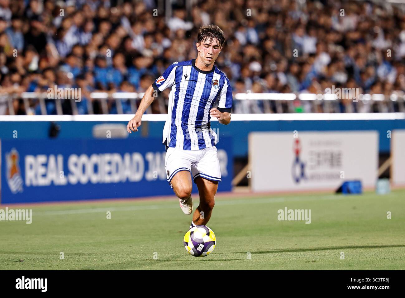 Yokohama, Japan. 25th July, 2025. Mikel Rodriguez (Sociedad) Football ...