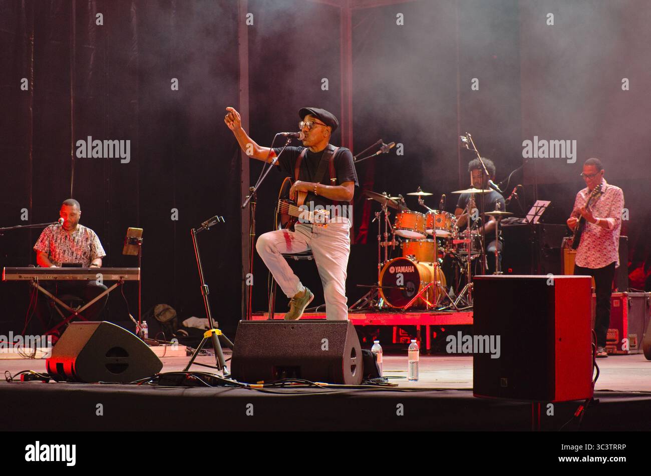 Tito Paris Concert at Baltum Festival on July 26th 2025. Albufeira ...
