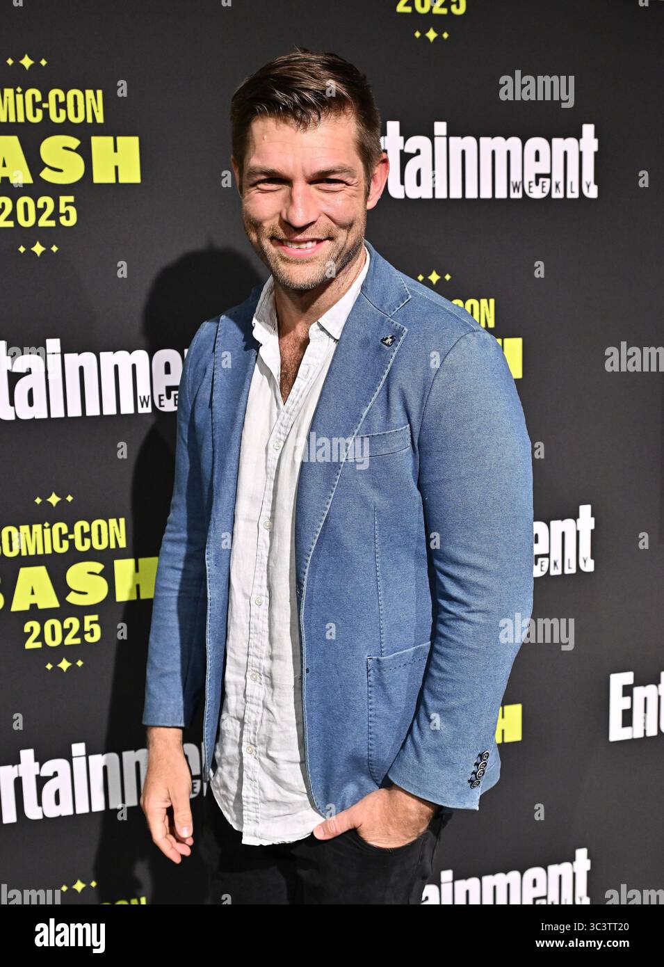 Liam McIntyre arriving to Entertainment Weekly’s Annual Comic-Con bash ...