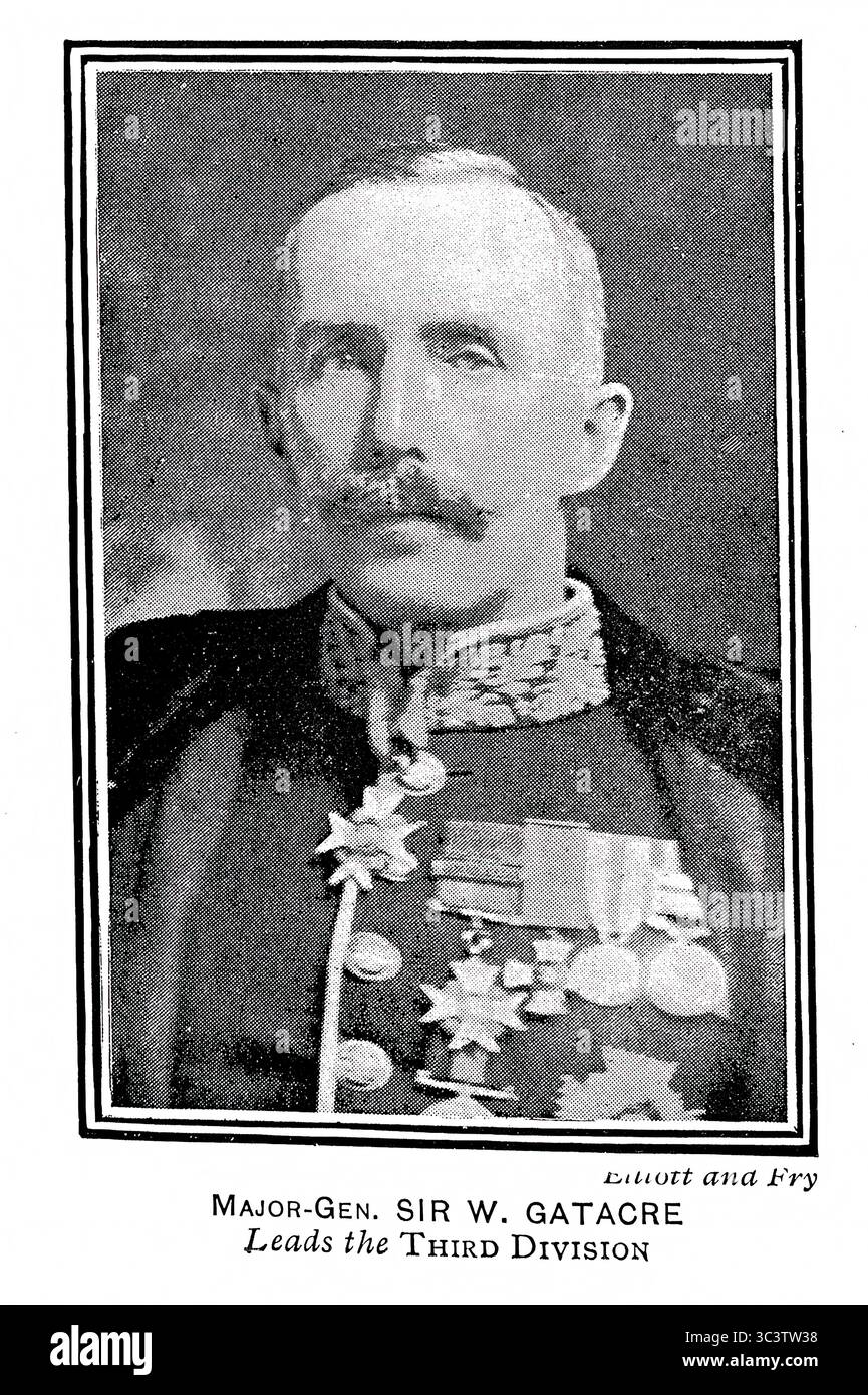 Lieutenant-General Sir William Forbes Gatacre, British army officer ...