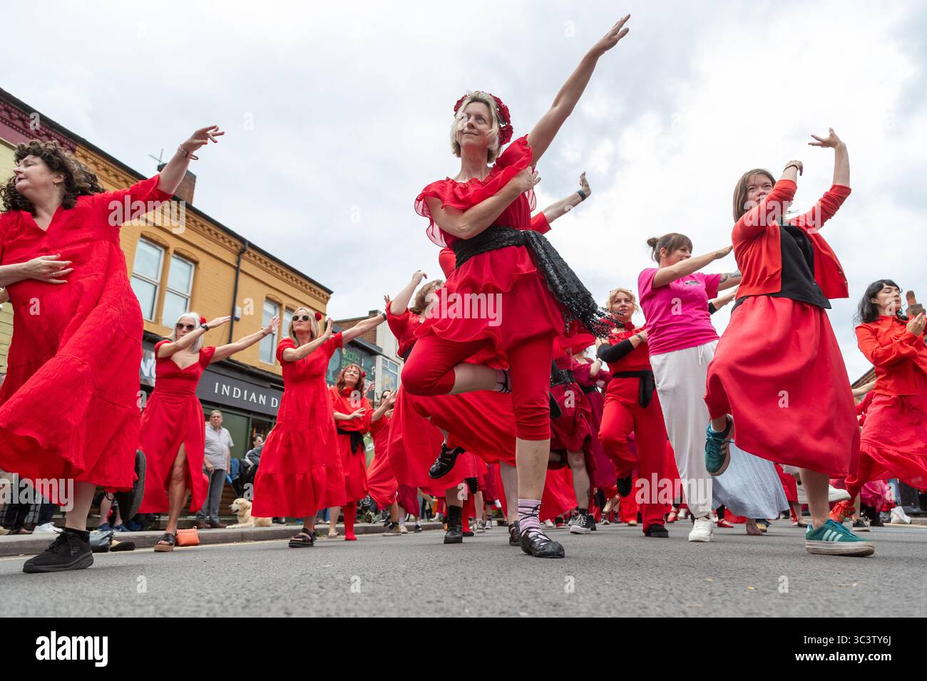 Birmingham, UK. 27th July, 2025. Three hundred people come together to ...
