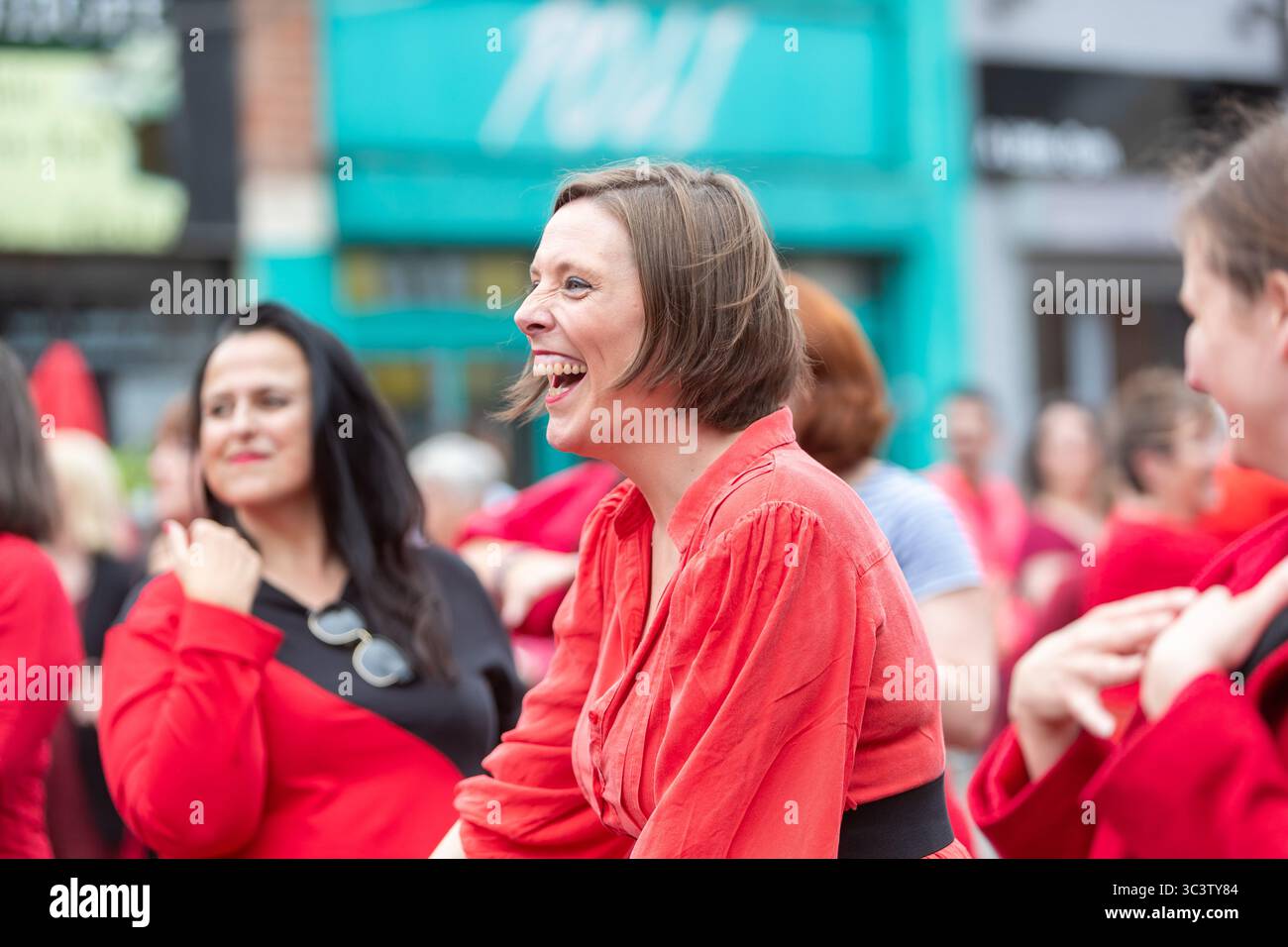 Birmingham, UK. 27th July, 2025. Three hundred people come together to ...