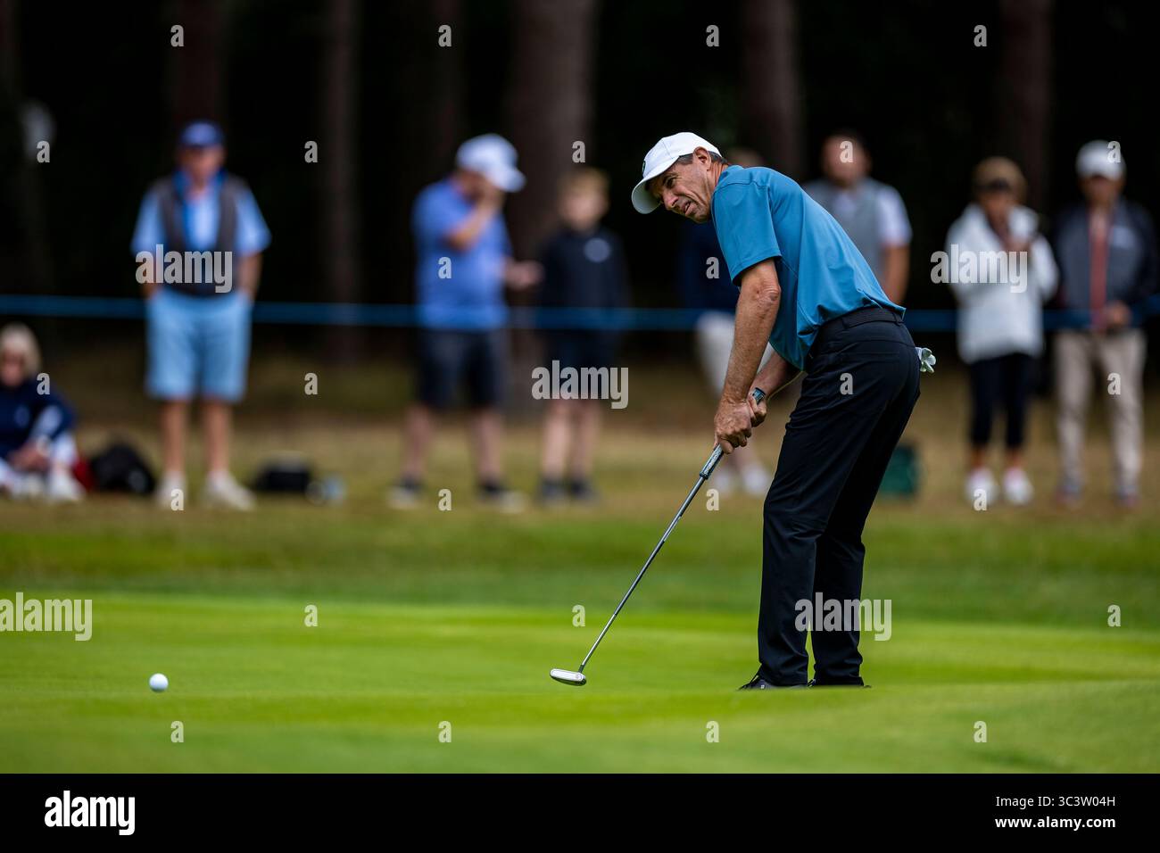 Steven Alker during day four of the ISPS HANDA Senior Open at ...