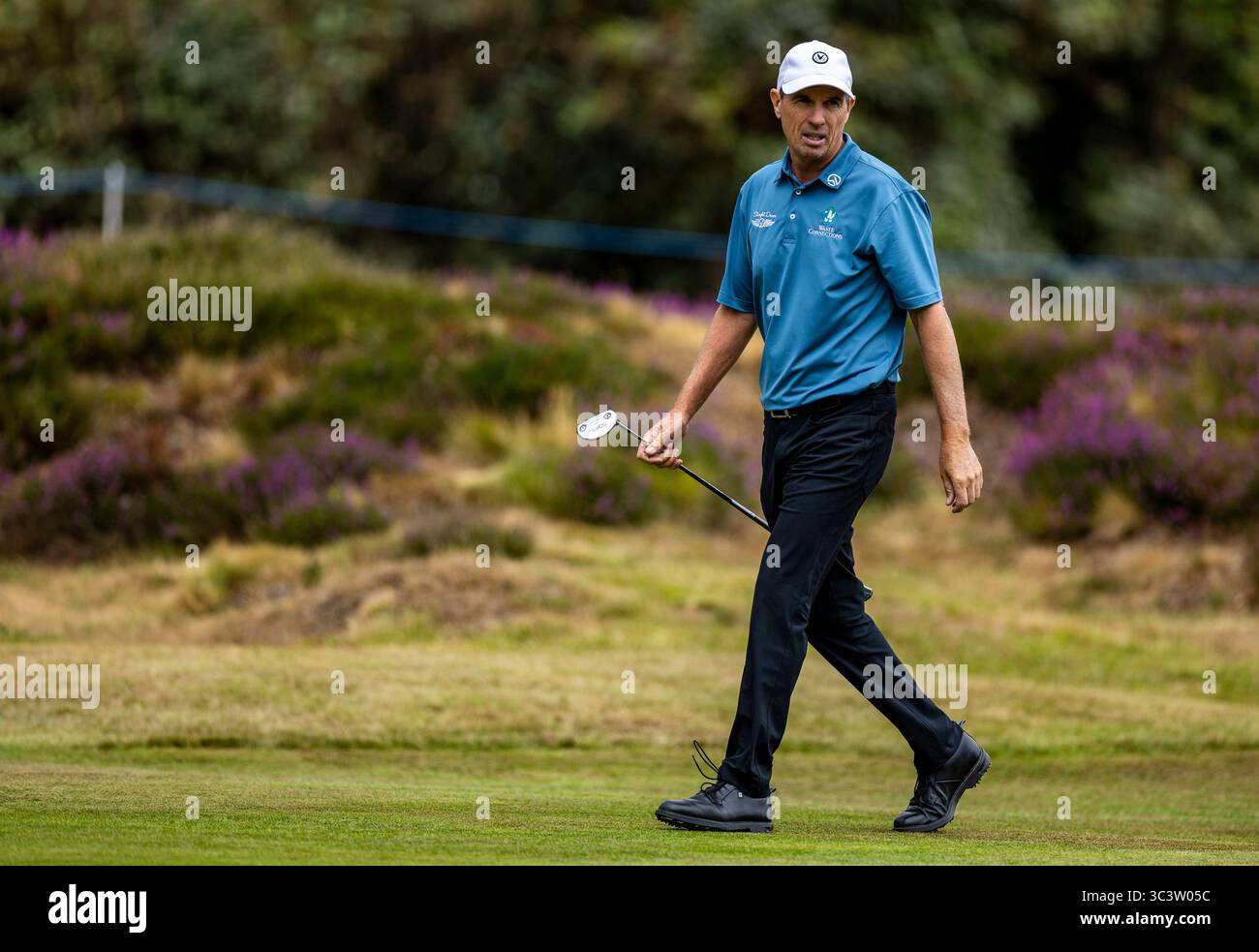 Steven Alker during day four of the ISPS HANDA Senior Open at ...