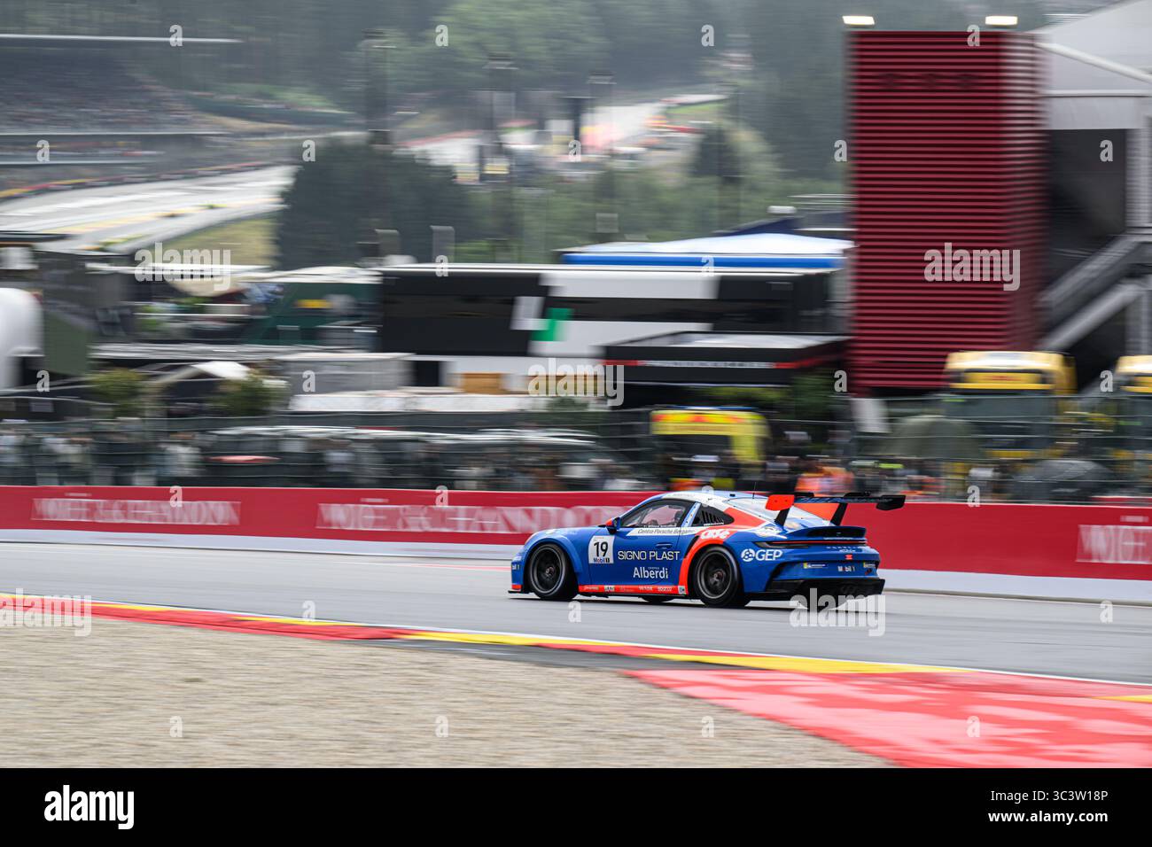 #19 Luciano Facundo Martinez (ARG, Ombra Racing), Porsche Mobil 1 Supercup at Circuit de Spa ...
