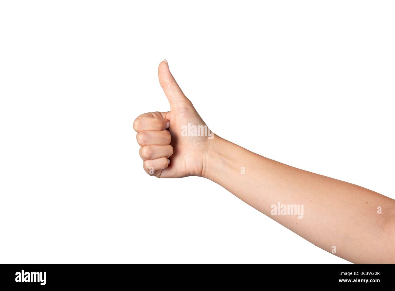Womans hand making okay hi-res stock photography and images - Alamy