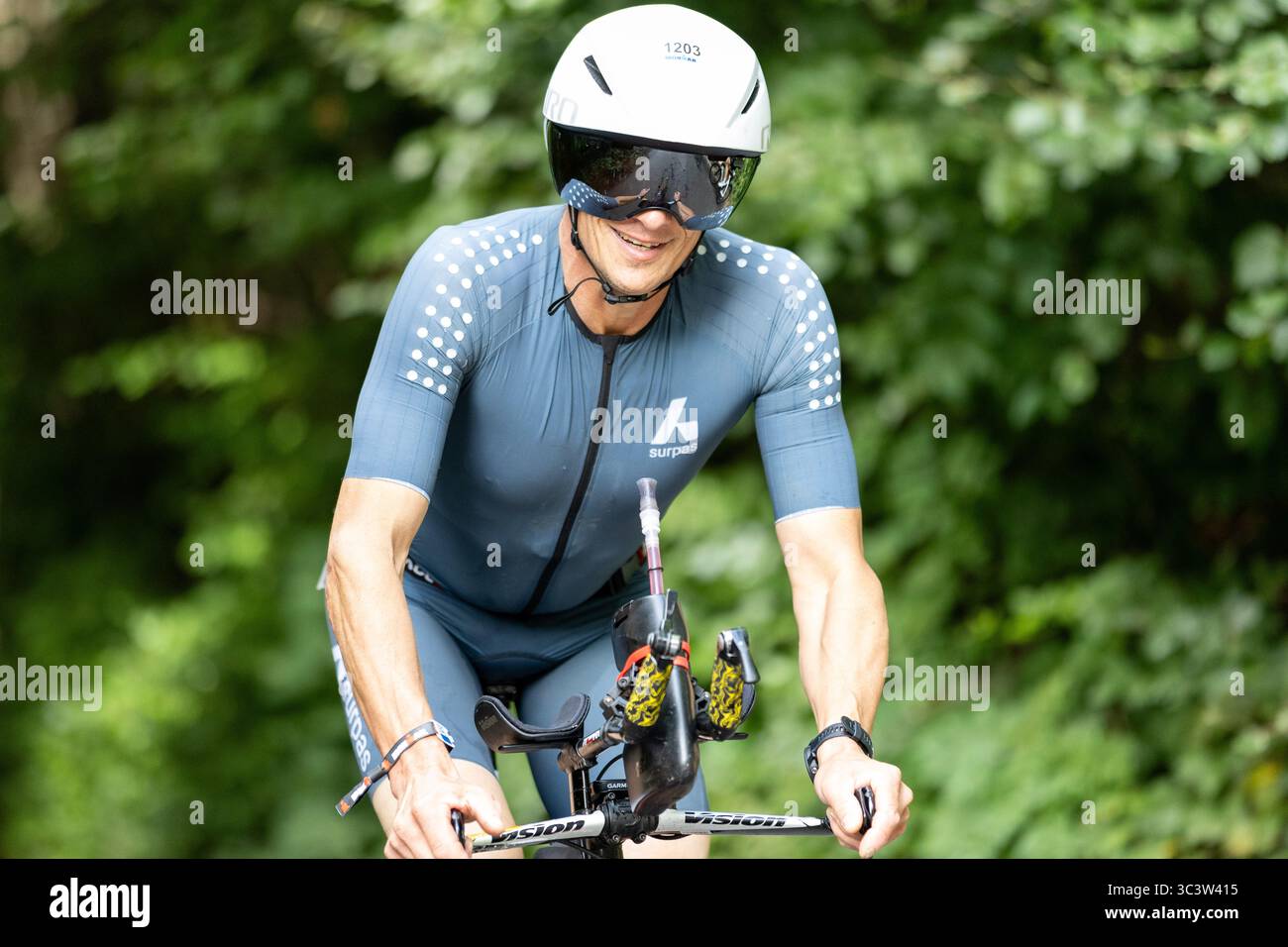 Leeds, United Kingdom, 27 July 2025, Ironman Leeds 2025, credit Aaron ...