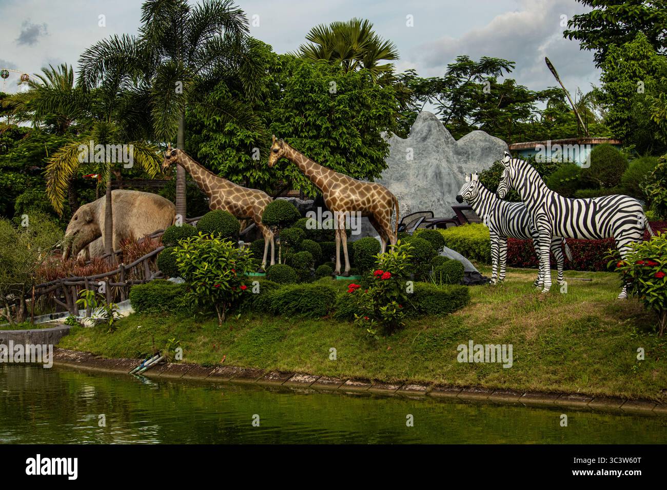 Calm park environment hi-res stock photography and images - Alamy