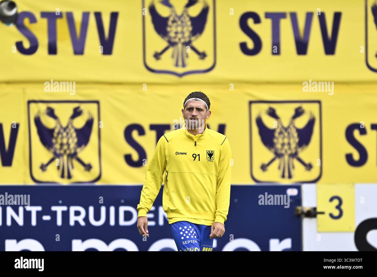 STVV's Adriano Bertaccini pictured before a soccer match between STVV ...