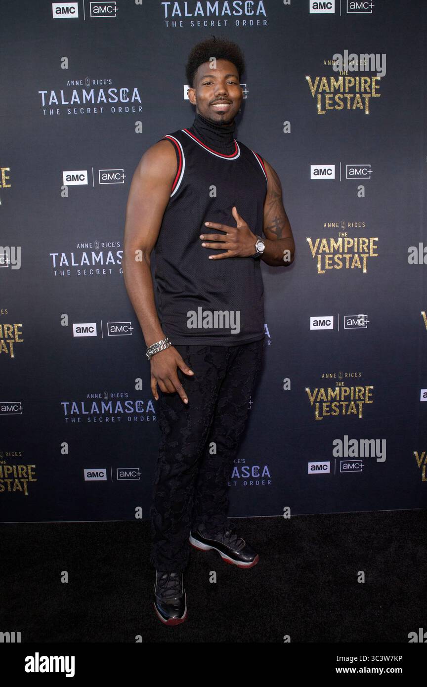 Dominique 'King Vader' Barrett bei der AMC 'Anne Rice's Talamasca' und ...