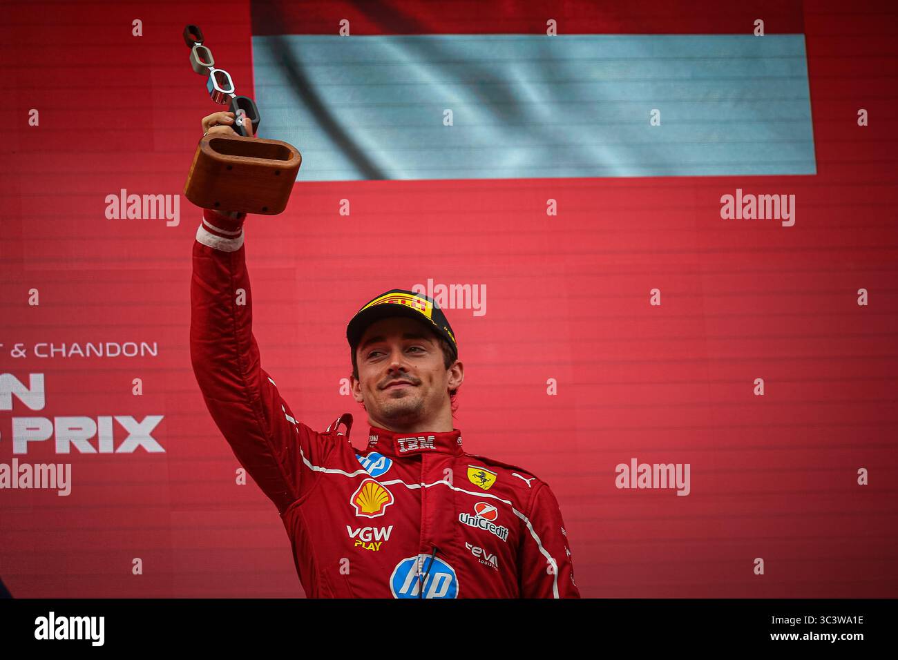 16 Charles Leclerc, (MON) Scuderia Ferrari SF25,, during the Belgian GP ...