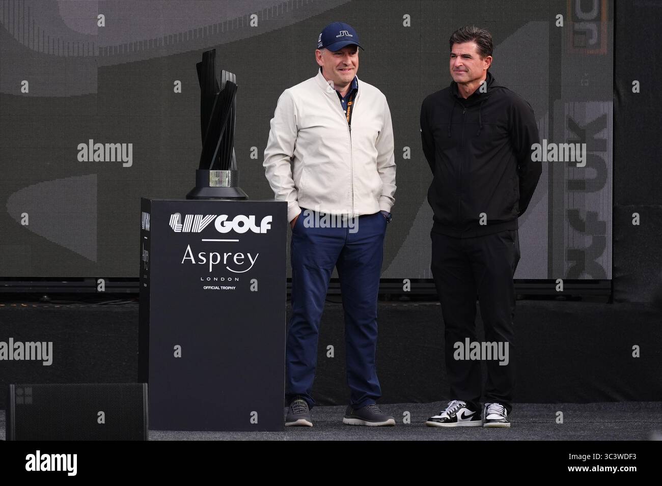 Graeme Macdonald (left) at the JCB Golf and Country Club, Rocester ...