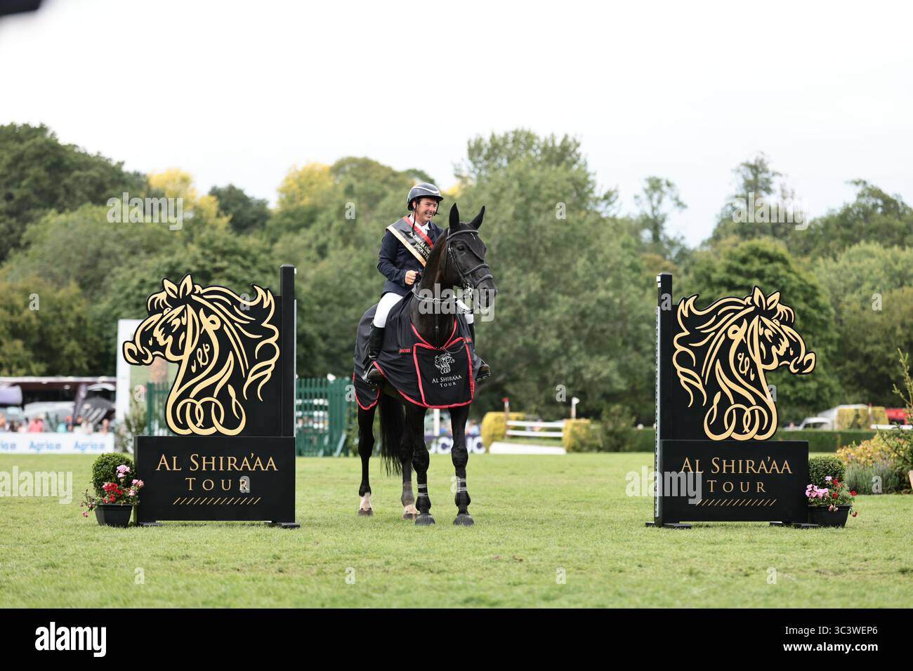 Hassocks, UK. 27 July, 2025. Robert Whitaker of Great Britain riding ...