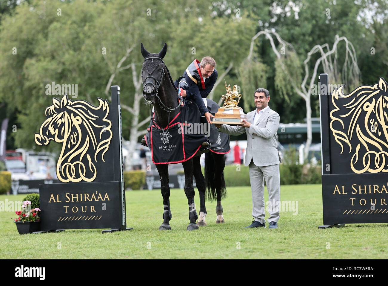 Hassocks, UK. 27 July, 2025. His Excellency Mohamed Ahmed Al Harbi Representative Of His ...