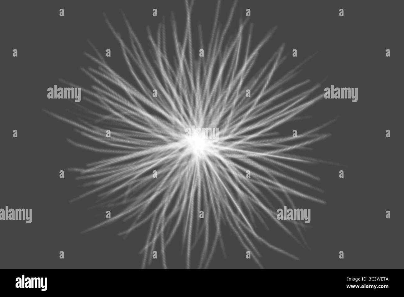Fireworks explosion element on black Stock Vector Images - Alamy