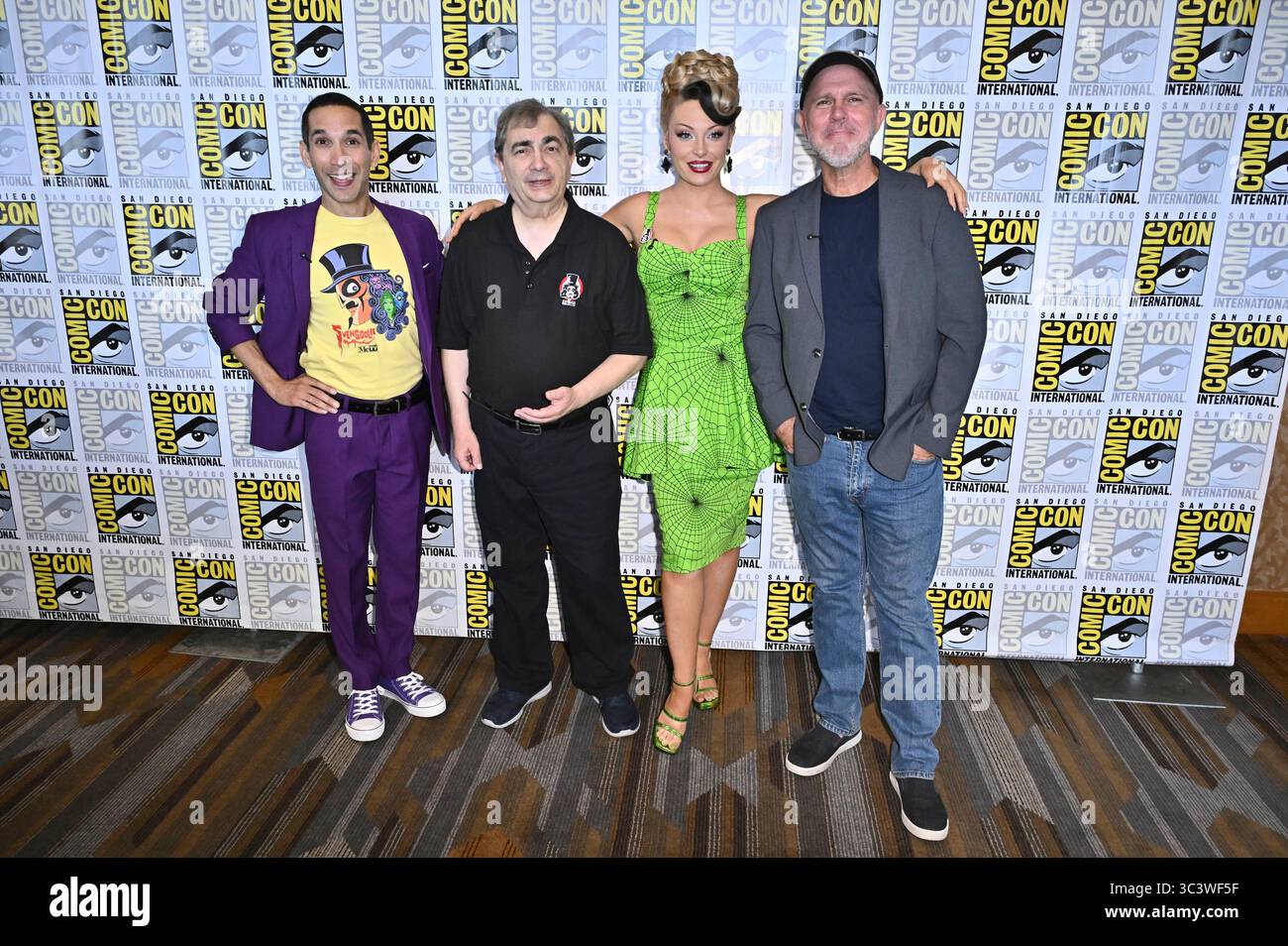 Scott Gryder, Rich Koz, Sarah Palmer und Bill Leff beim Photocall zu ...